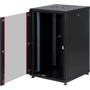 20U Network Rack Cabinet Lande 600x600 Black | Special Project Price