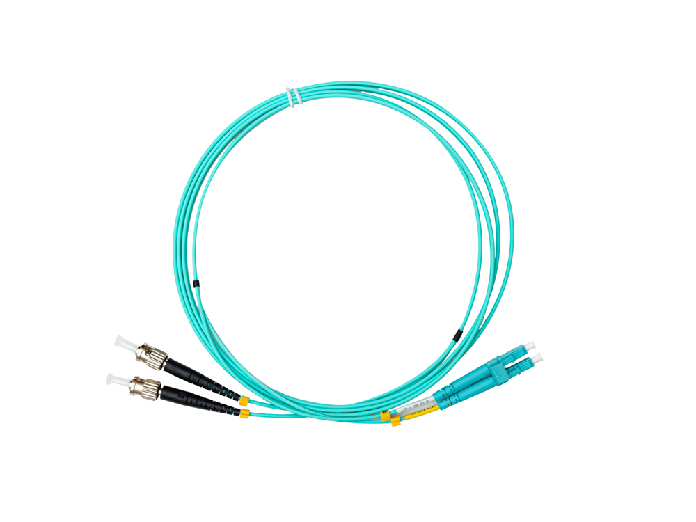 Fiber Optic Patch Cord - Jumper LC-ST OM3 MultiMode Duplex| Fiber4u ...
