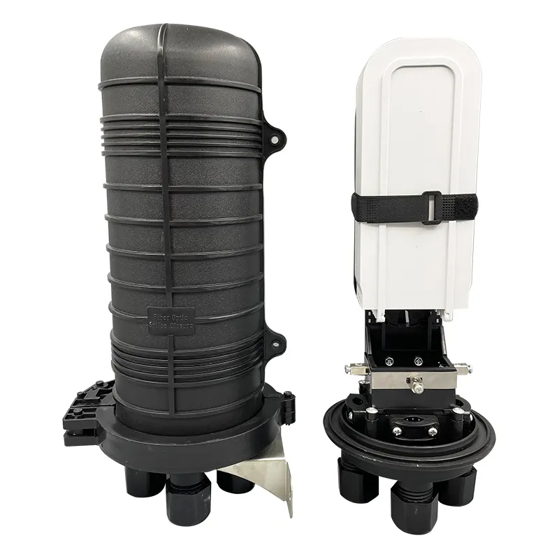 Underground Fiber Optic Dome Box 12 Fiber Termination Capacity