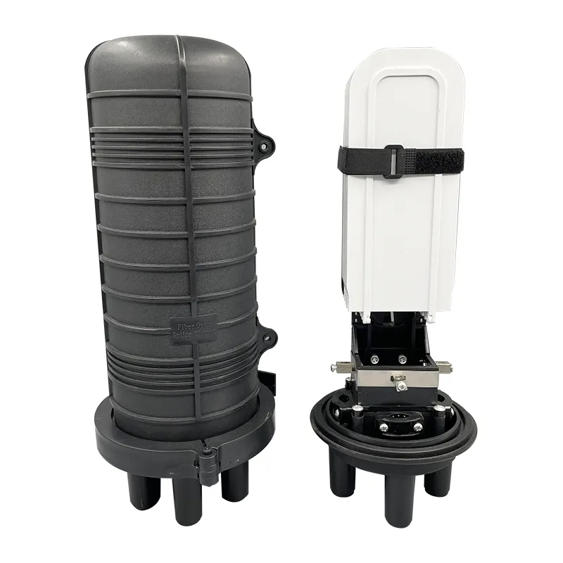 Underground Fiber Optic Dome Box 12 Fiber Termination Capacity