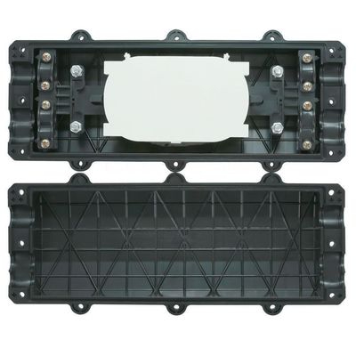 Underground Fiber Optic Inline Box 24 Fiber Termination Capacity