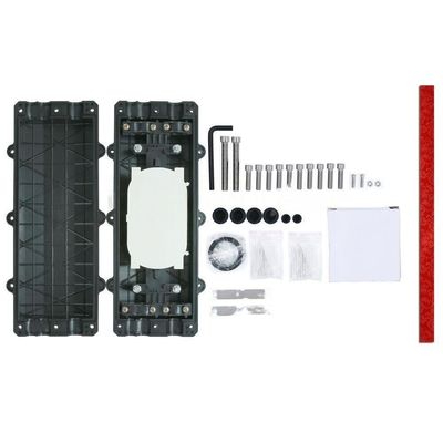 Underground Fiber Optic Inline Box 24 Fiber Termination Capacity