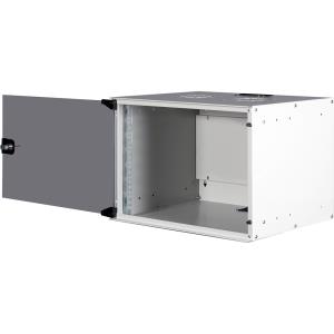 Wall Mounted Rack Cabinet Lande 7U 520x400 Fixed Side Panels