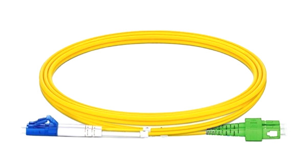 Fiber Optic Patch Cord - Jumper LC/APC-LC/UPC SingleMode Duplex ...